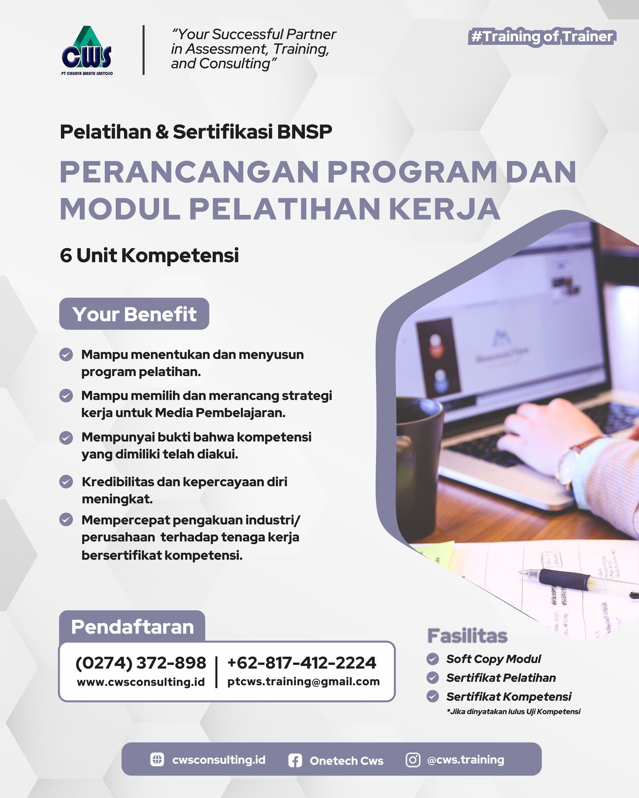 Pelatihan & Sertifikasi Klaster Perancangan Program dan Modul Pelatihan ...