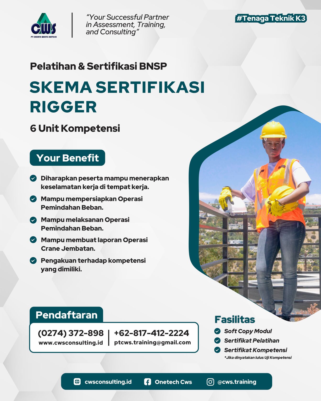 Pelatihan dan Sertifikasi Skema Sertifikasi Rigger [Tenaga Teknik K3 ...