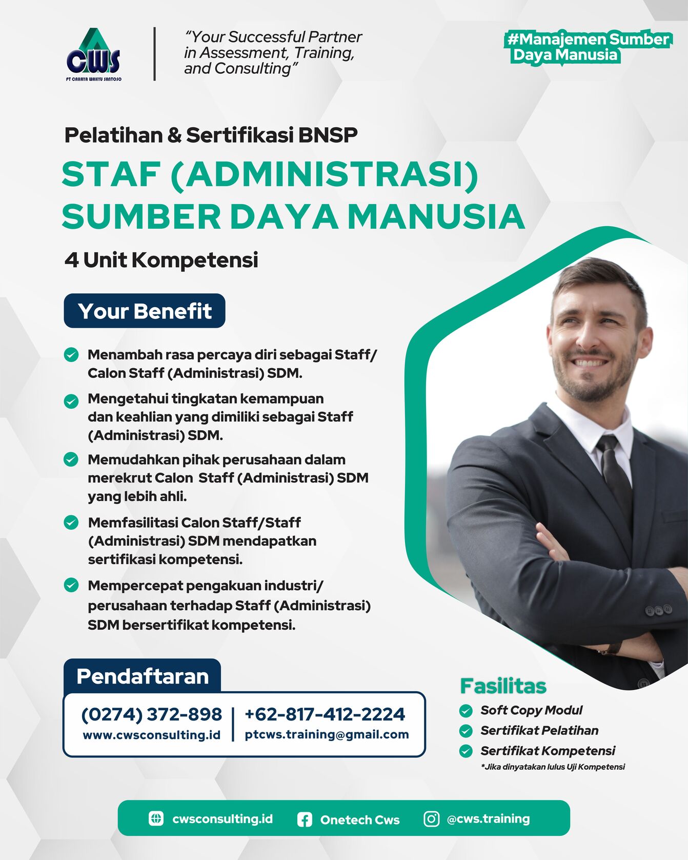 Pelatihan Sertifikasi BNSP Staff SDM (Administrasi Sumber Daya Manusia ...